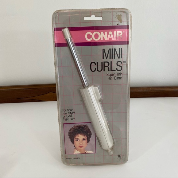 conair | Hair | Vintage Conair Mini Curls 38 Curling Iron Super Thin ...
